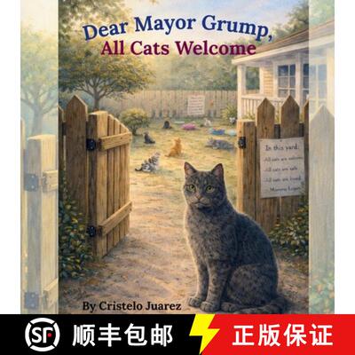 【3-4周达】Dear Mayor Grump, All Cats Welcome [9798994820506]