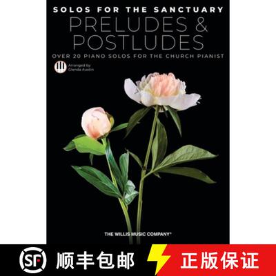 【3-4周达】Solos for the Sanctuary Preludes and Postludes Intermediate to Advanced Church Piano Sheet... [9798350124194]