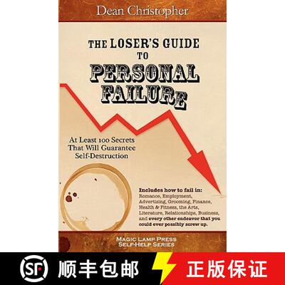 【3-4周达】The Loser's Guide To Personal Failure: At Least 100 Secrets That Will Guarantee Self-Destr... [9781882629930]