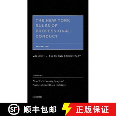【3-4周达】精装 New York Rules of Professional Conduct: Spring 2011 - The New York Rules of Professio... [9780199826100]