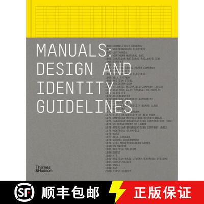 【3-4周达】精装 Manuals: Design and Identity Guidelines [9780500028827]