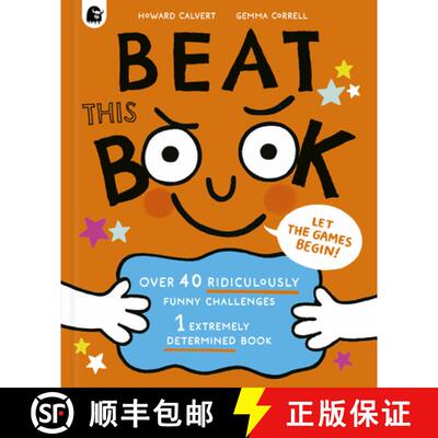 【3-4周达】精装 Beat This Book!: Over 40 Ridiculously Funny Challenges - 1 Extremely Determined Book [9780711292215]