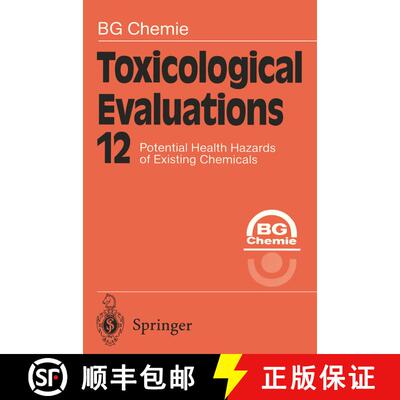 【3-4周达】Toxicological Evaluations (Softcover reprint of the original 1st ed. 1998) [9783642643323]