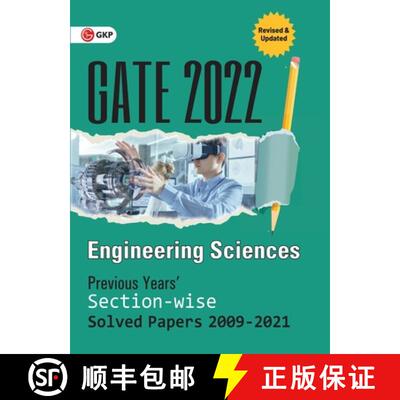 【3-4周达】GATE 2022 - Engineering Sciences - Previous Years' Solved Papers 2009-2021 (Section-Wise) [9789391061524]