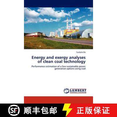 预订 Energy and exergy analyses of clean coal technology [9783845411354]