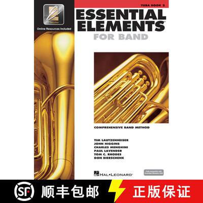 【3-4周达】Essential Elements for Band Tuba Book 2 Comprehensive Tuba Method Essential Elements Inter... [9780634012990]
