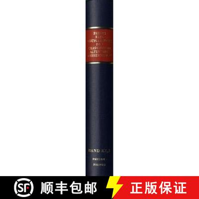 【3-4周达】精装 Realencyclopädie der classischen Altertumswissenschaft: Erste Reihe.Band XX, 1: Phil... [9783476010803]