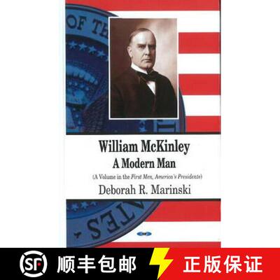【3-4周达】精装 William McKinley: A Modern Man [9781611228120]
