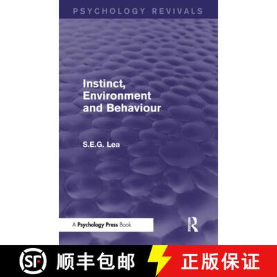 【3-4周达】Instinct, Environment and Behaviour (Psychology Revivals) [9781138850439]