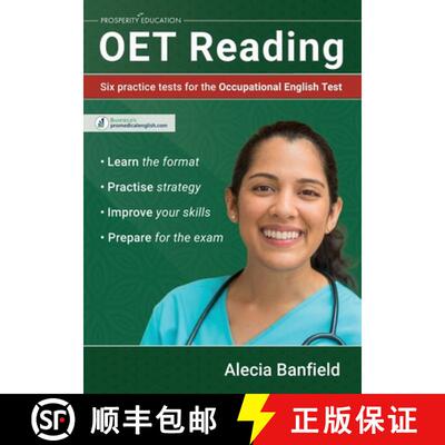 【3-4周达】OET Reading: Six practice tests for the Occupational English Test [9781915654212]