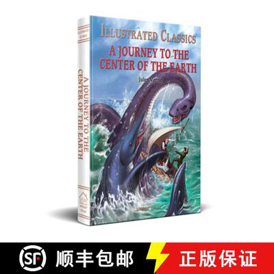 【3-4周达】Journey To The Center of The Earth: Illustrated Abridged Children Classics English Novel W... [9789389931556]