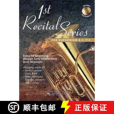 【3-4周达】1ST RECITAL SERIES FOR EUPHONIUM BCTC [9789043119092]