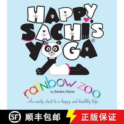 【3-4周达】Happy Sachi's Yoga Rainbow Zoo [9780985992606]