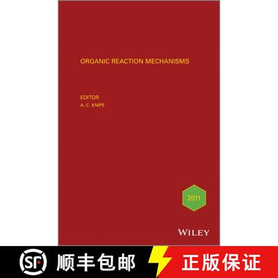 【3-4周达】精装 Organic Reaction Mechanisms 2011 [Wiley化学化工] [9781119977872]