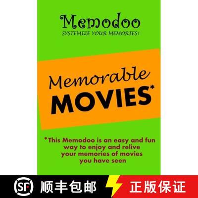 【3-4周达】Memodoo Memorable Movies [9781939235176]