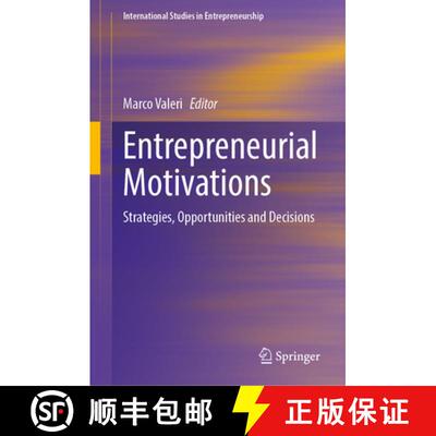 【3-4周达】精装 Entrepreneurial Motivations : Strategies, Opportunities and Decisions [9783031544347]