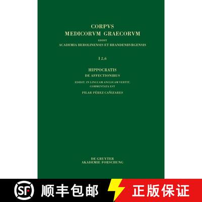 【3-4周达】精装 Hippocratis de Affectionibus / Hippocrates, on Affections [9783111000299]