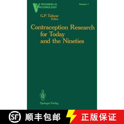 【3-4周达】Contraception Research for Today and the Nineties : Progress in Birth Control Vaccines [9781461283317]