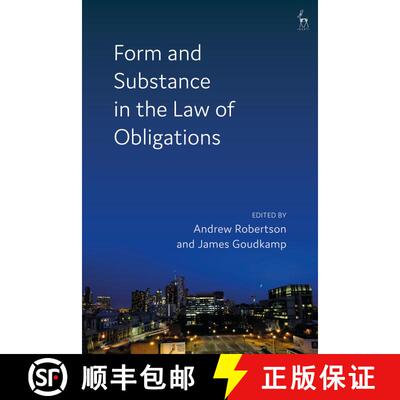 【3-4周达】精装 Form and Substance in the Law of Obligations [9781509929450]