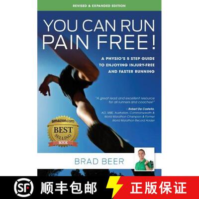 【3-4周达】You Can Run Pain Free! Revised & Expanded Edition: A Physio's 5 step guide to enjoying inj... [9780992529536]
