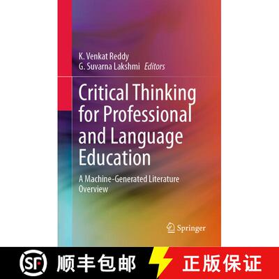 【3-4周达】精装 Critical Thinking for Professional and Language Education: A Machine-Generated Litera... [9783031379505]