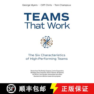 【3-4周达】Teams That Work: The Six Characteristics of High Performing Teams [9781517176716]