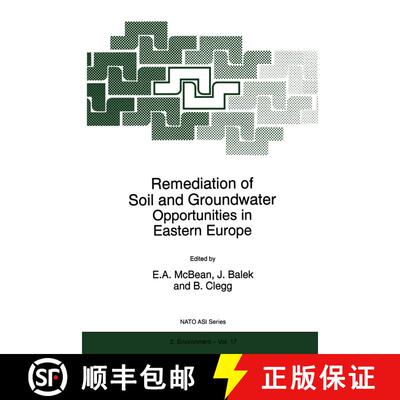 【3-4周达】Remediation of Soil and Groundwater: Opportunities in Eastern Europe [9789401066297]