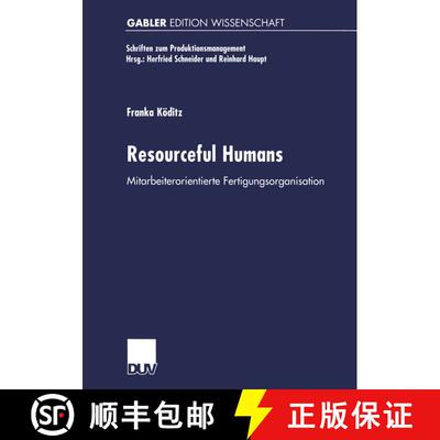 【3-4周达】Resourceful Humans : Mitarbeiterorientierte Fertigungsorganisation [9783824469239]