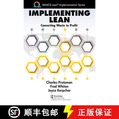 【3-4周达】精装 Implementing Lean: Converting Waste to Profit [9781032029184]