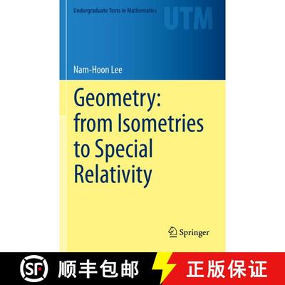 【3-4周达】Geometry: from Isometries to Special Relativity [9783030421038]