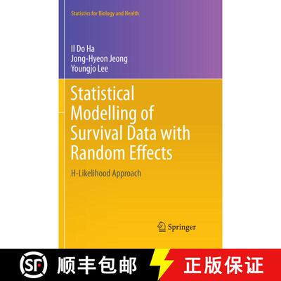 【3-4周达】Statistical Modelling of Survival Data with Random Effects: H-Likelihood Approach (Softcov... [9789811349010]