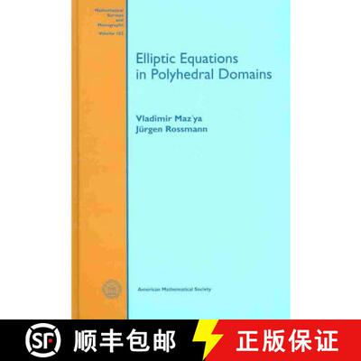 【3-4周达】精装 Elliptic Equations in Polyhedral Domains (Mathematical Surveys and Monographs) [9780821849835]
