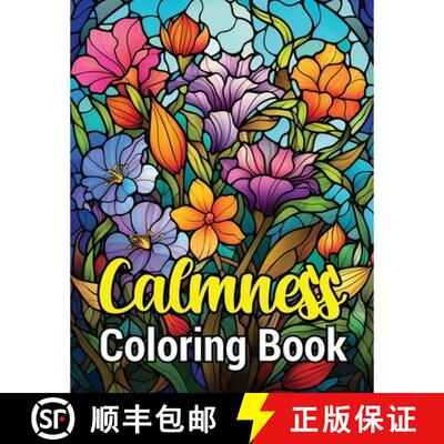 【3-4周达】Calmness Coloring Book: For Stress and Relaxation [9782828286460]