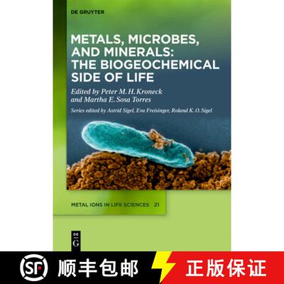【3-4周达】精装 Metals, Microbes, and Minerals – The Biogeochemical Side of Life [9783110588903]