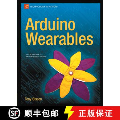 【3-4周达】Arduino Wearables (First Edition) [9781430243595]