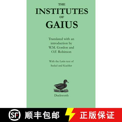 【3-4周达】Institutes of Gaius, The [9780715625057]