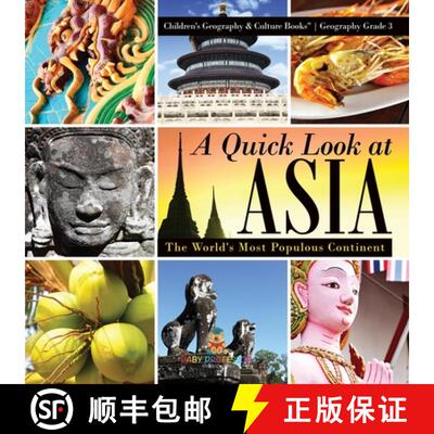 【3-4周达】A Quick Look at Asia : The World's Most Populous Continent - Geography Grade 3 | Children'... [9798869430120]