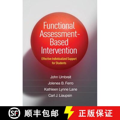 【3-4周达】精装 Functional Assessment-Based Intervention: Effective Individualized Support for Students [9781462553822]