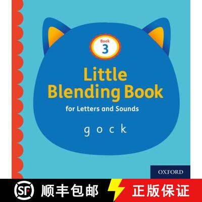 【3-4周达】Little Blending Books for Letters and Sounds: Book 3 [9781382013734]