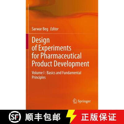 【3-4周达】Design of Experiments for Pharmaceutical Product Development : Volume I : Basics and Funda... [9789813347199]