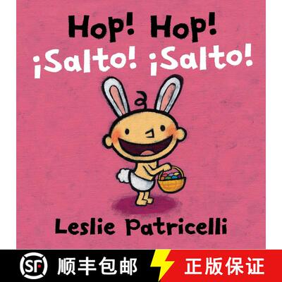 Hop! Hop!/¡Salto! ¡Salto!: (Una colorida aventura de Pascua para bebés y niños pequeños) [9780763695255]