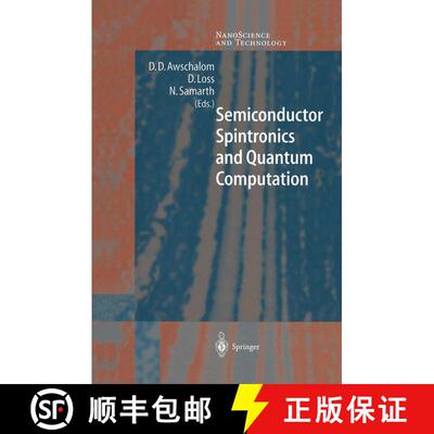 【3-4周达】Semiconductor Spintronics and Quantum Computation [9783642075773]