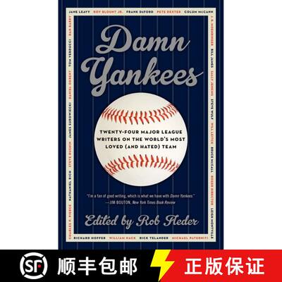 【3-4周达】Damn Yankees: Twenty-Four Major League Writers on the World's Most Loved (and Hated) Team [9780062059635]