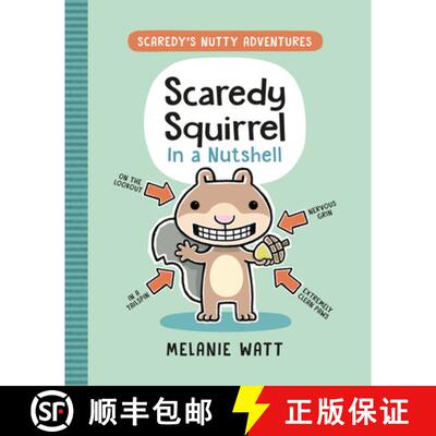 【3-4周达】Scaredy Squirrel In a Nutshell [9781774880432]