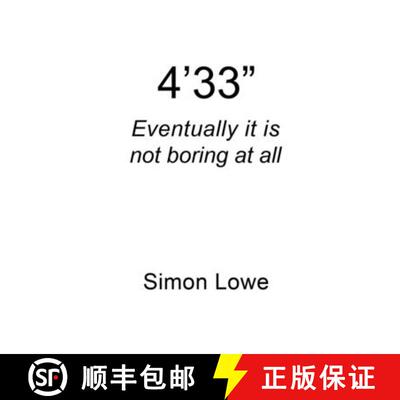 【3-4周达】4'33 Eventually it is not boring at all [9781300775027]