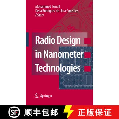 【3-4周达】精装 Radio Design in Nanometer Technologies [9781402048234]