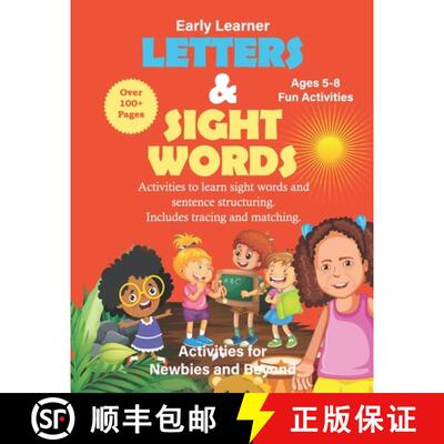 【3-4周达】Letters and Sight Words: For Newbies and Beyond [9798987133439]