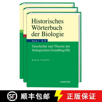 【3-4周达】Historisches Wörterbuch der Biologie: Geschichte und Theorie der biologischen Grundbegrif... [9783476023162]
