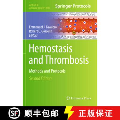 【3-4周达】Hemostasis and Thrombosis: Methods and Protocols (Second Edition 2023) [9781071631775]