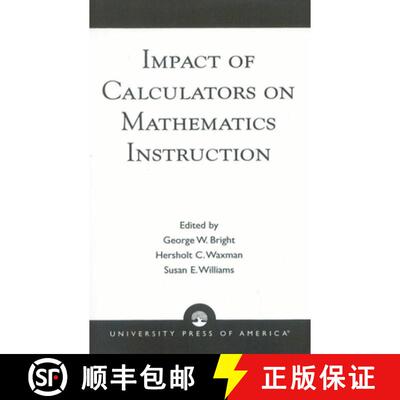 【3-4周达】Impact of Calculators on Mathematics Instruction [9780819193094]